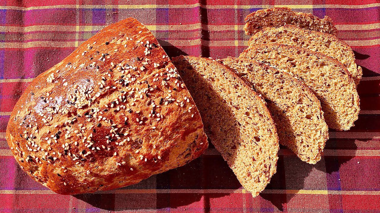 Цельно зерновой хлеб на дрожжах