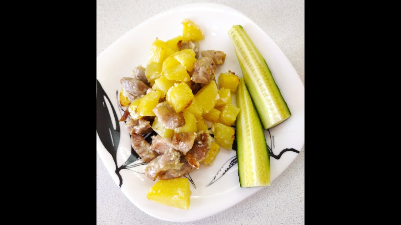 Свинина запеченная с картофелем