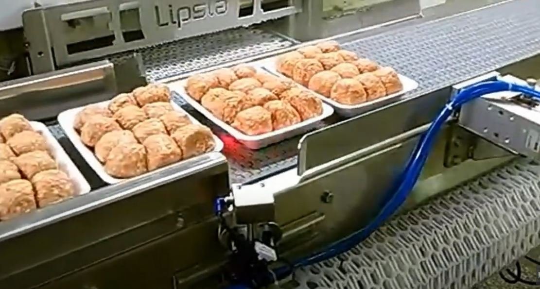 Спиральный фризер и конвейерная система для полуфабрикатов (котлеты, тефтели и т.п.)