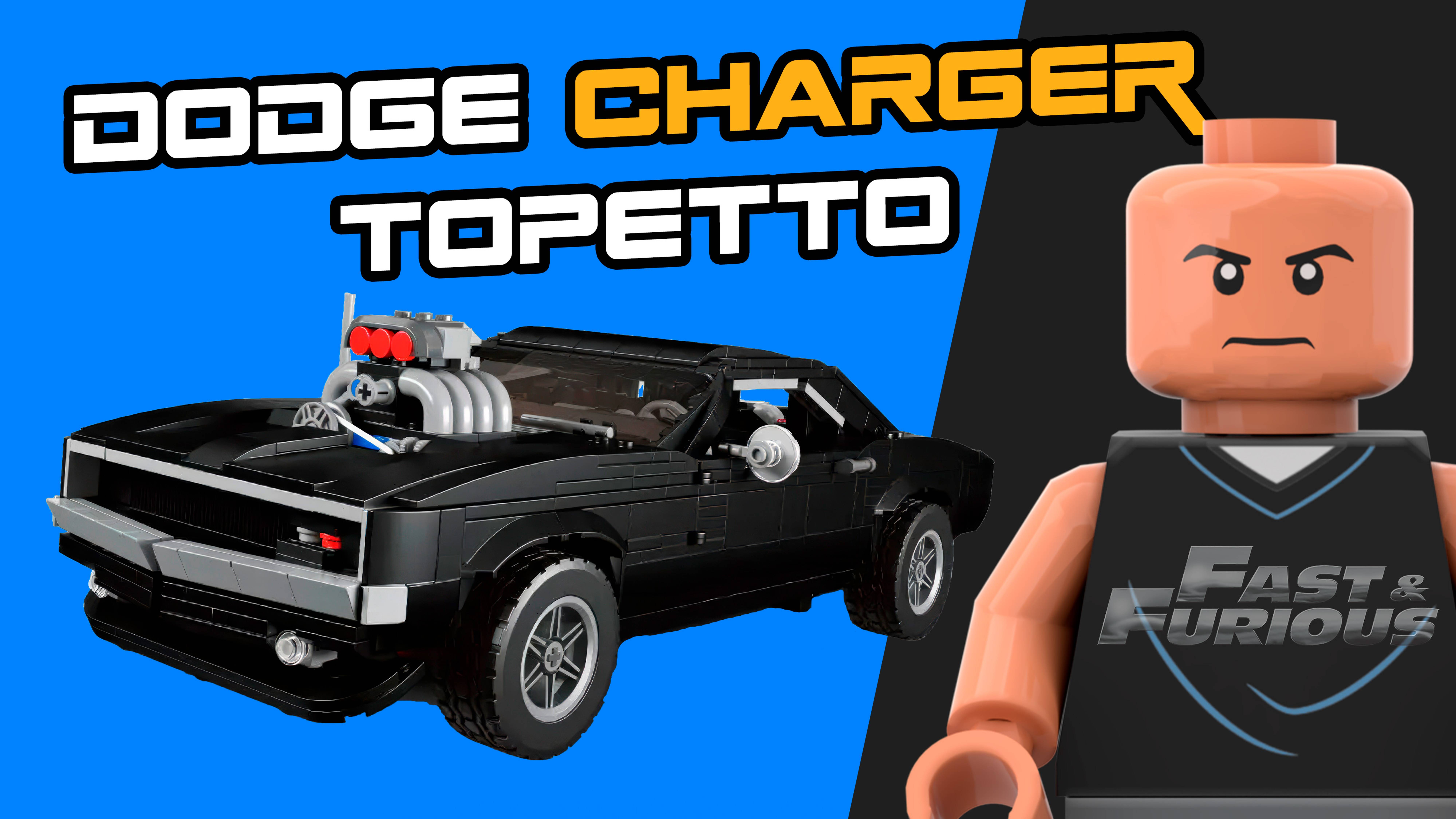 ТОТ САМЫЙ DODGE Вин Дизеля | MOULD KING Dodge charger 10028