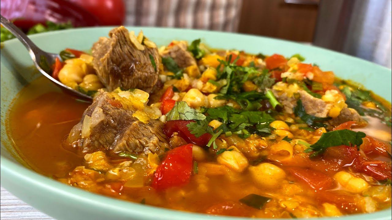 Варю большую кастрюлю СУПА и НЕ ХВАТАЕТ! Суп Съедается СРАЗУ! Суп Харира