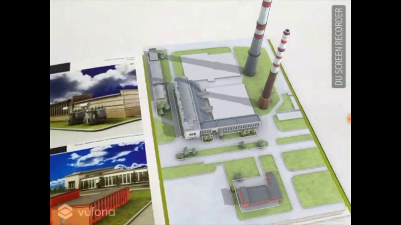 Мобильное приложение с дополненной реальностью для демонстрации 3D моделей зданий.