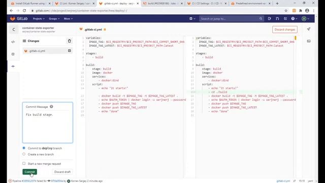 Лекция Автоматизация разработки CI/CD и gitlab-ci
