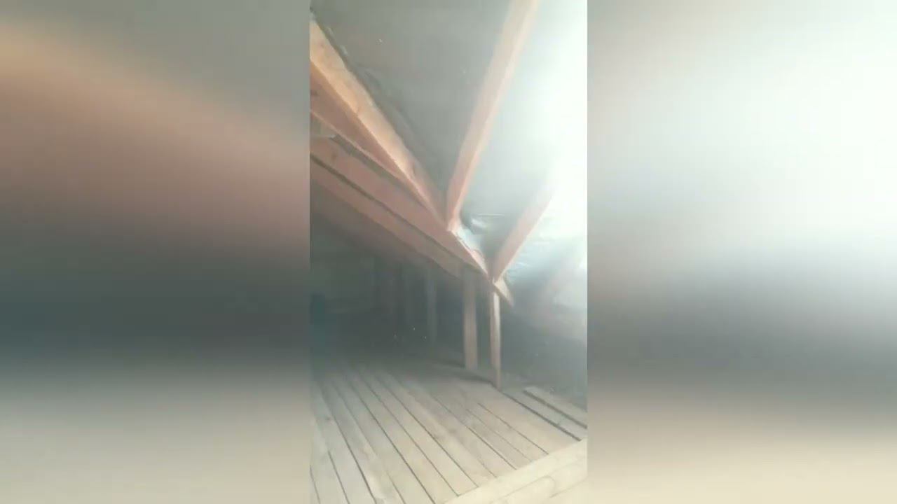 Как снимать видео для утепления мансарды с деревянным перекрытием