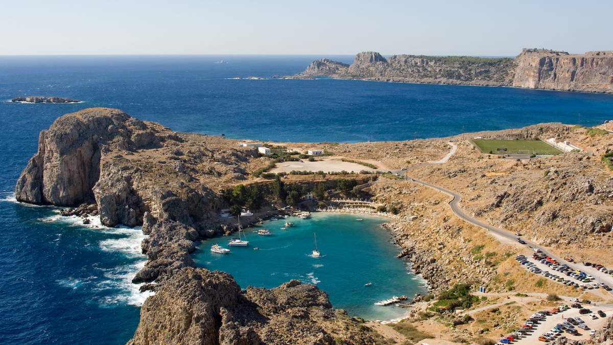 Греция. Родос (Линдос, Ялиссос, Монастырь "Цамбика").