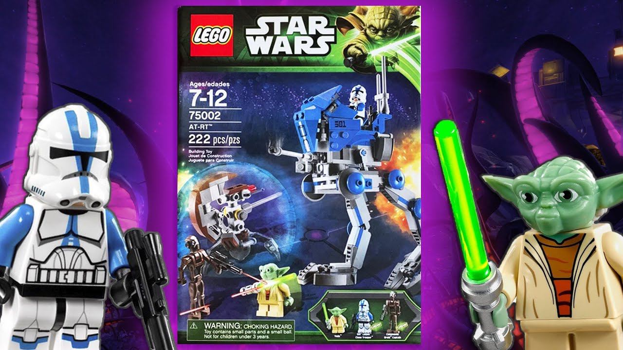 Обзор на LEGO Star Wars 75002 AT-RT