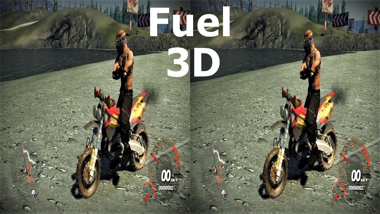 Fuel 3D video SBS VR box google cardboard