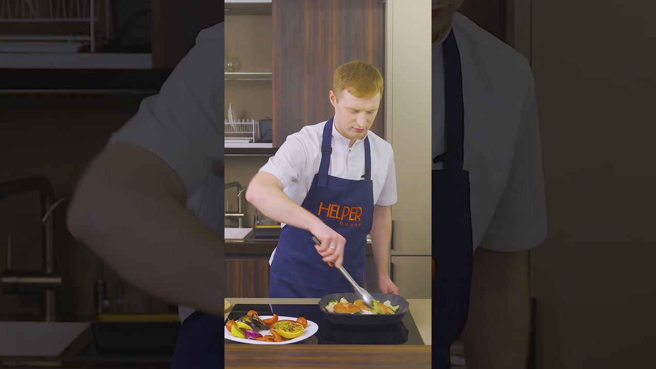 Жарим рыбу на сковороде гриль от Helper House