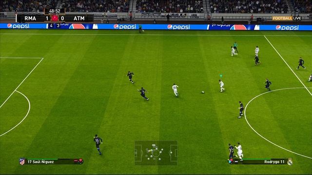 eFootball PES. Copa del Rey. Real Madrid - Atletico Madrid #53. Comeback