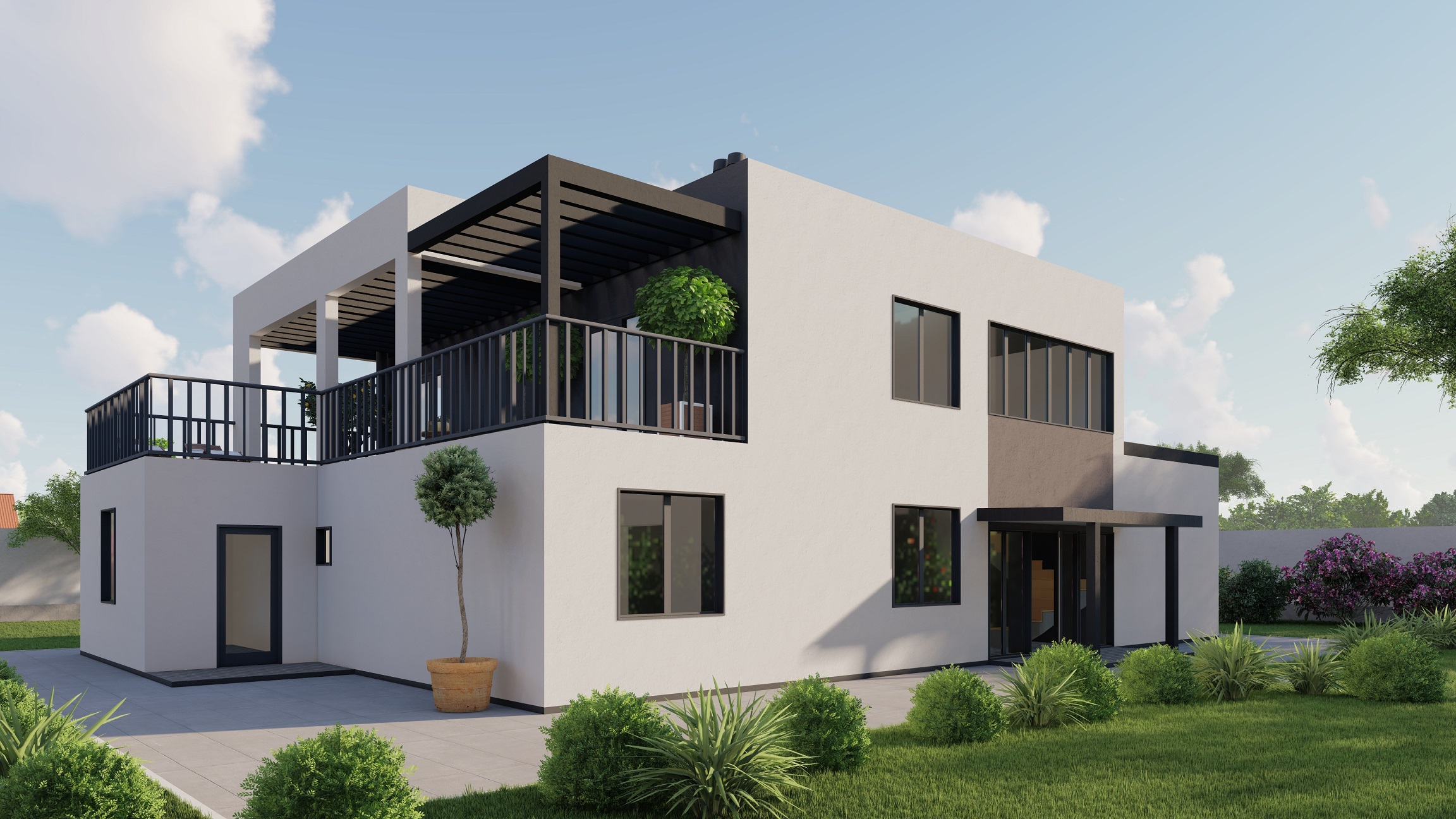 Проект реконструкции дома площадью 280 кв.м.