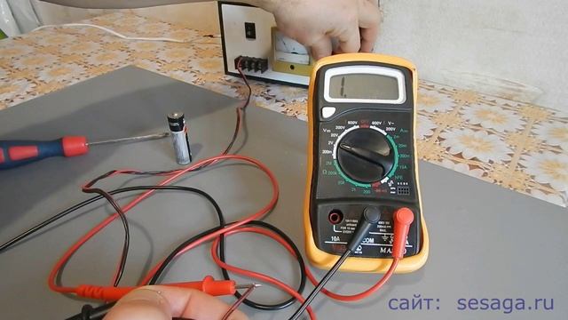 Как пользоваться мультиметром. Часть 1