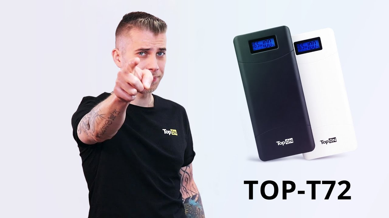 Обзор TopON TOP-T72 18000mAh DC 65W, QC2.0