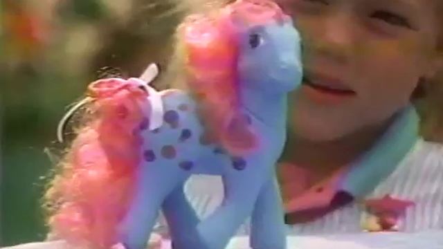 1986 Ads My Little Pony Twice As Fancy Pony