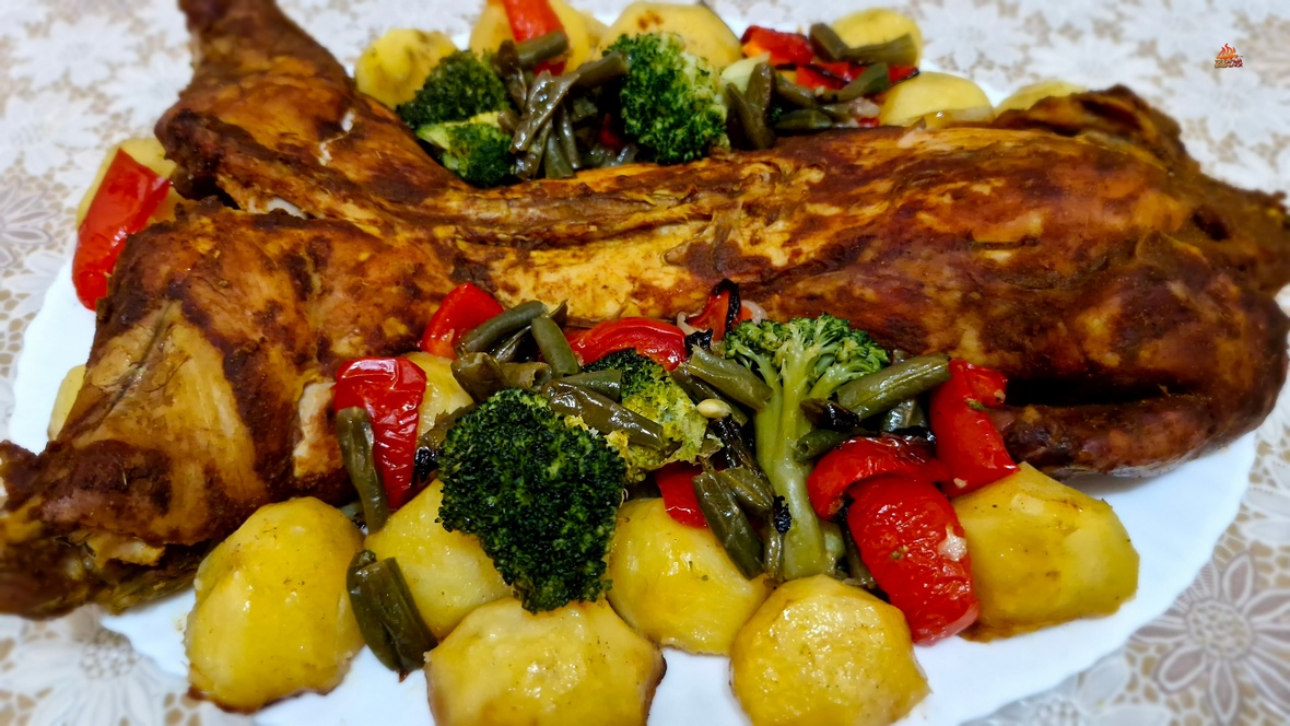 КРОЛИК в ТОМАТАХ в СОБСТВЕННОМ СОКУ.