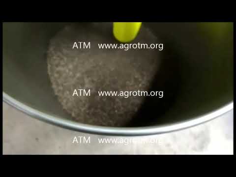 Дробилка пневматическая ДВР-22 - измельчение лузги гречихи.mp4