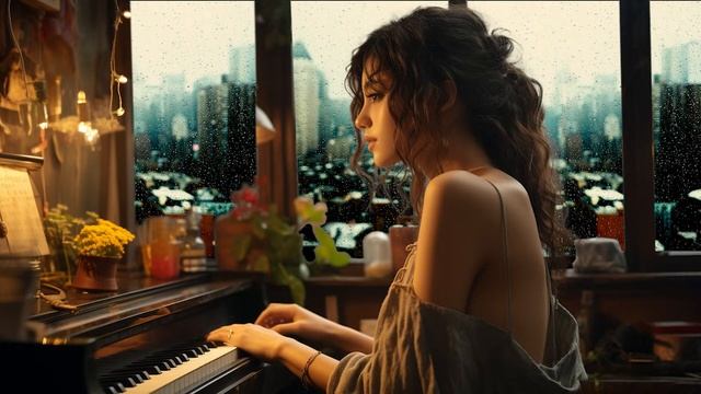 [Мелодия Ночи] Красота фортепианной музыки. Момент, когда вы чувствуете себя непринужденно