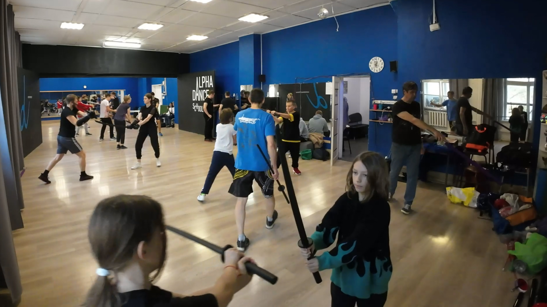 Фехтование мечом катана: запись занятия в школе кендзюцу Katana Club