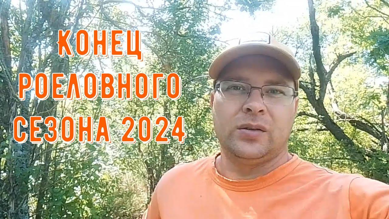 Конец роеловного сезона 2024