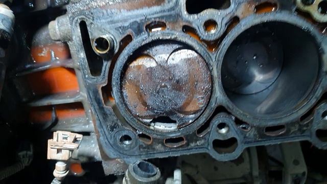 chervrolet aveo t300 1.6(f16d4) сняли гбц после гидроудара