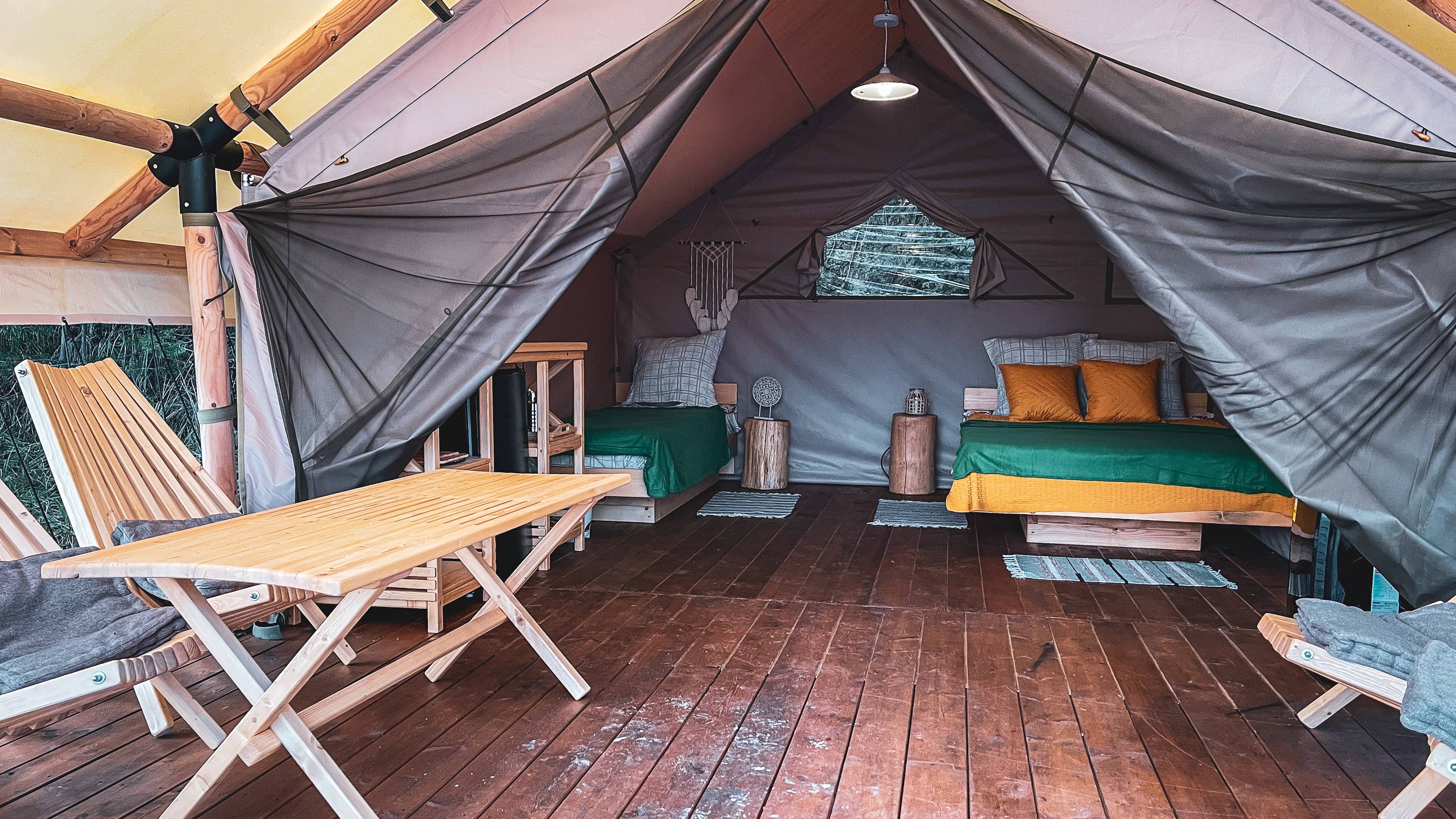 Глэмпинг Luxe на базе Маяк