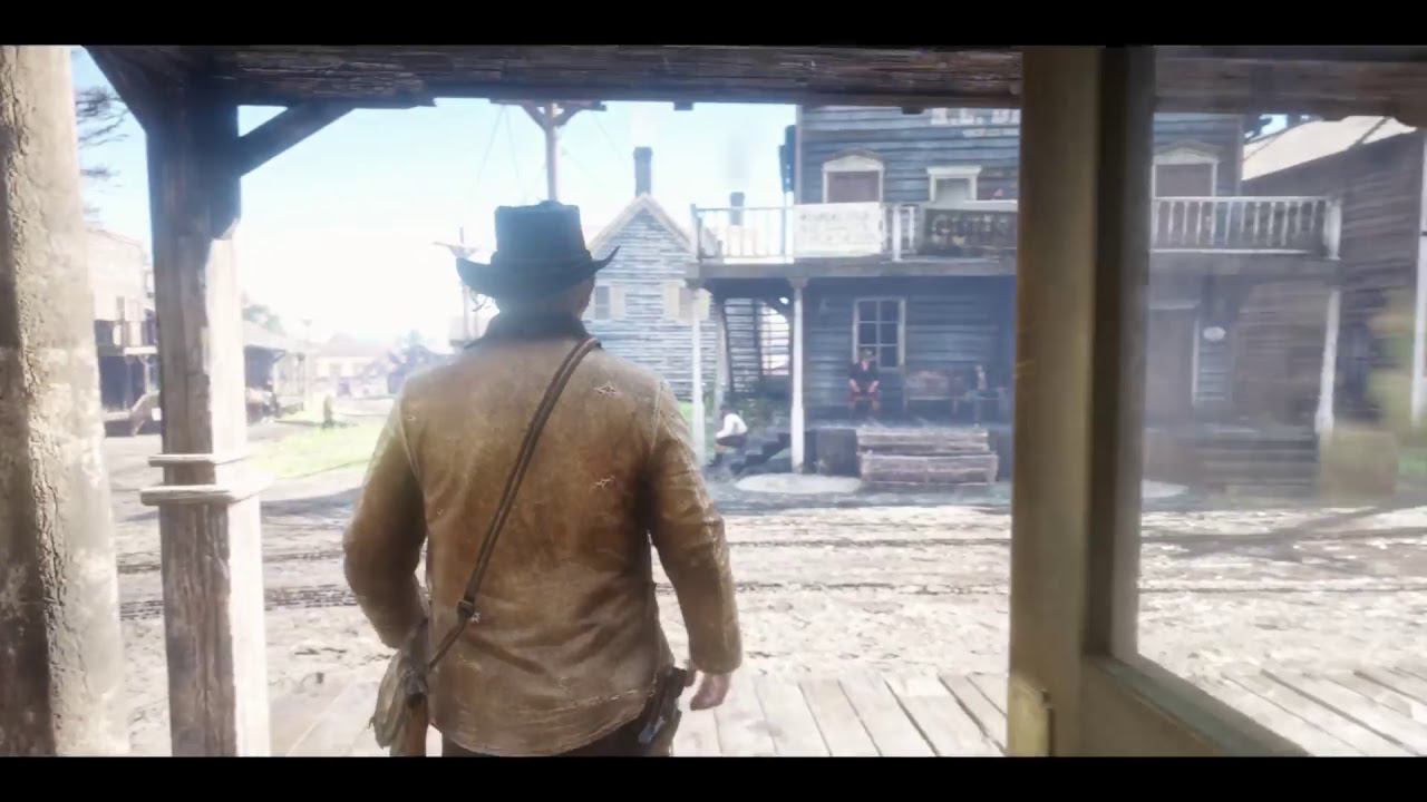 Red Dead Redemption 2 и PlayStation 4 Pro. Часть 3. Городская жизнь
