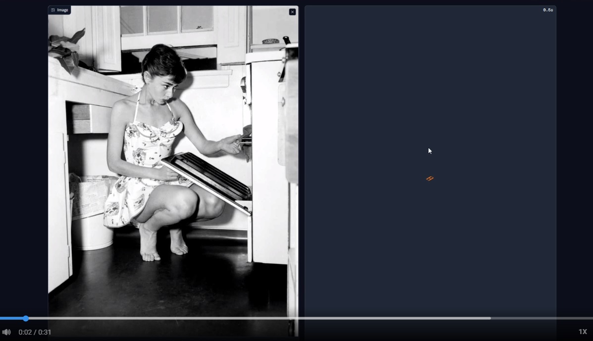 Раскраска черно-белых фото в нейросети DDColor