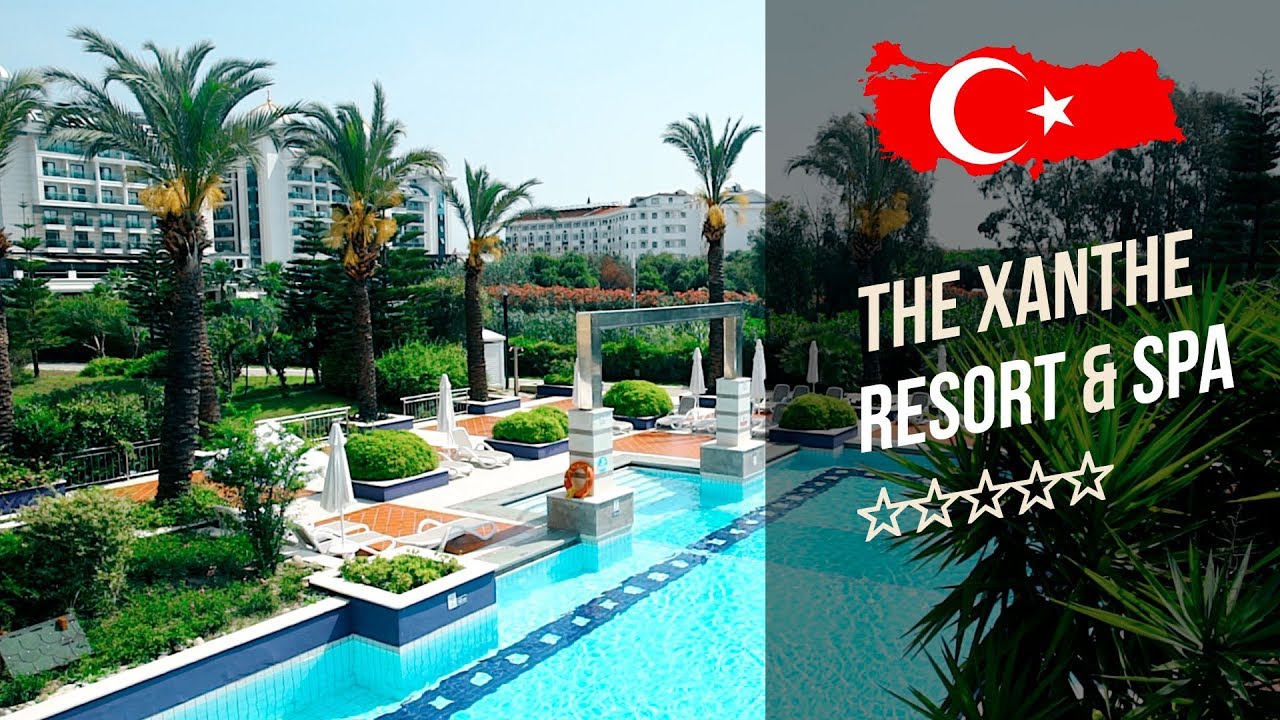 Отель Ксанте Резорт Спа 5* (Сиде). The Xanthe Resort & Spa 5* (Сиде). Рекламный тур "География".