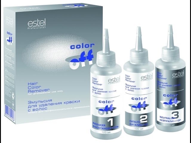 ESTEL Color Off.Часто задаваемые вопросы!