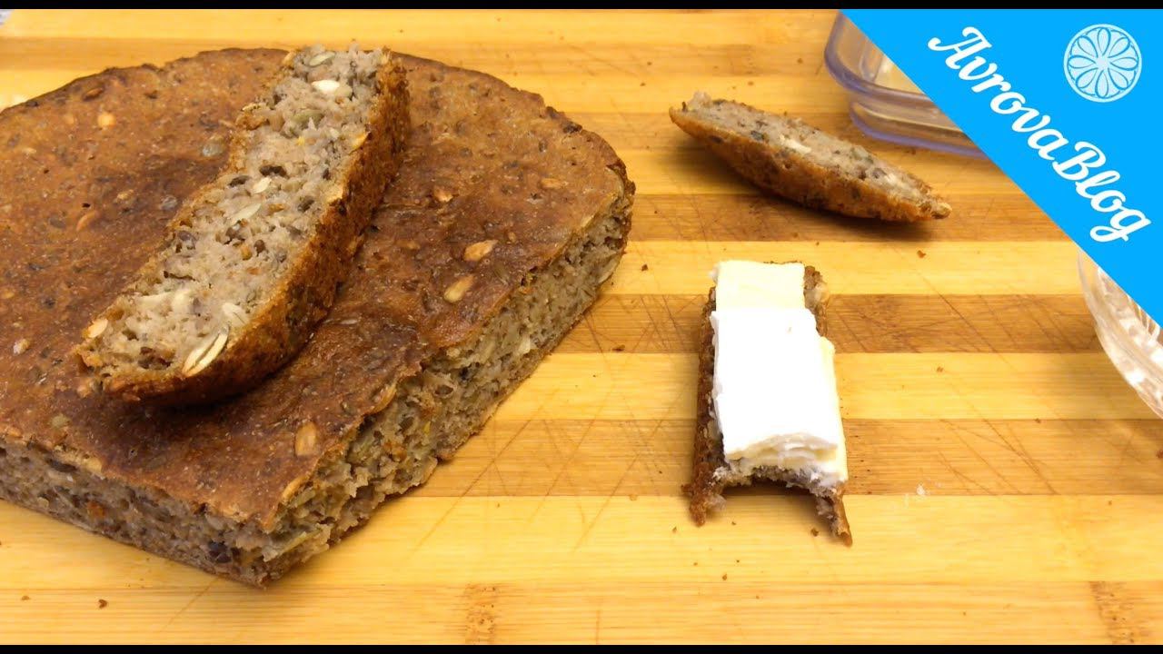 Пшеничный хлеб цельнозерновой с натуральными добавками на закваске