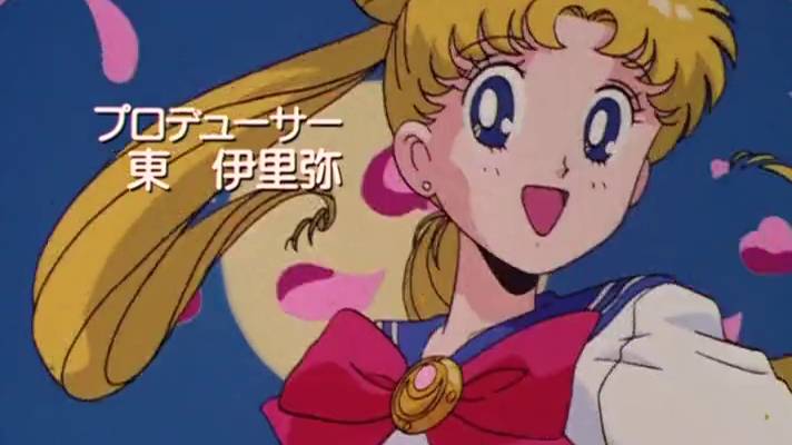 Заставка Сейлор-Мун на японском