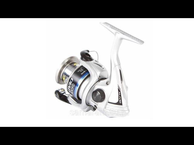 Катушка Shimano Alivio 3000 SFD разборка и сборка.