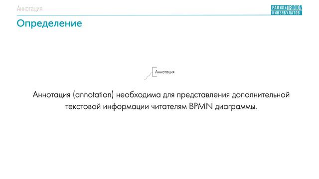 Аннотация BPMN