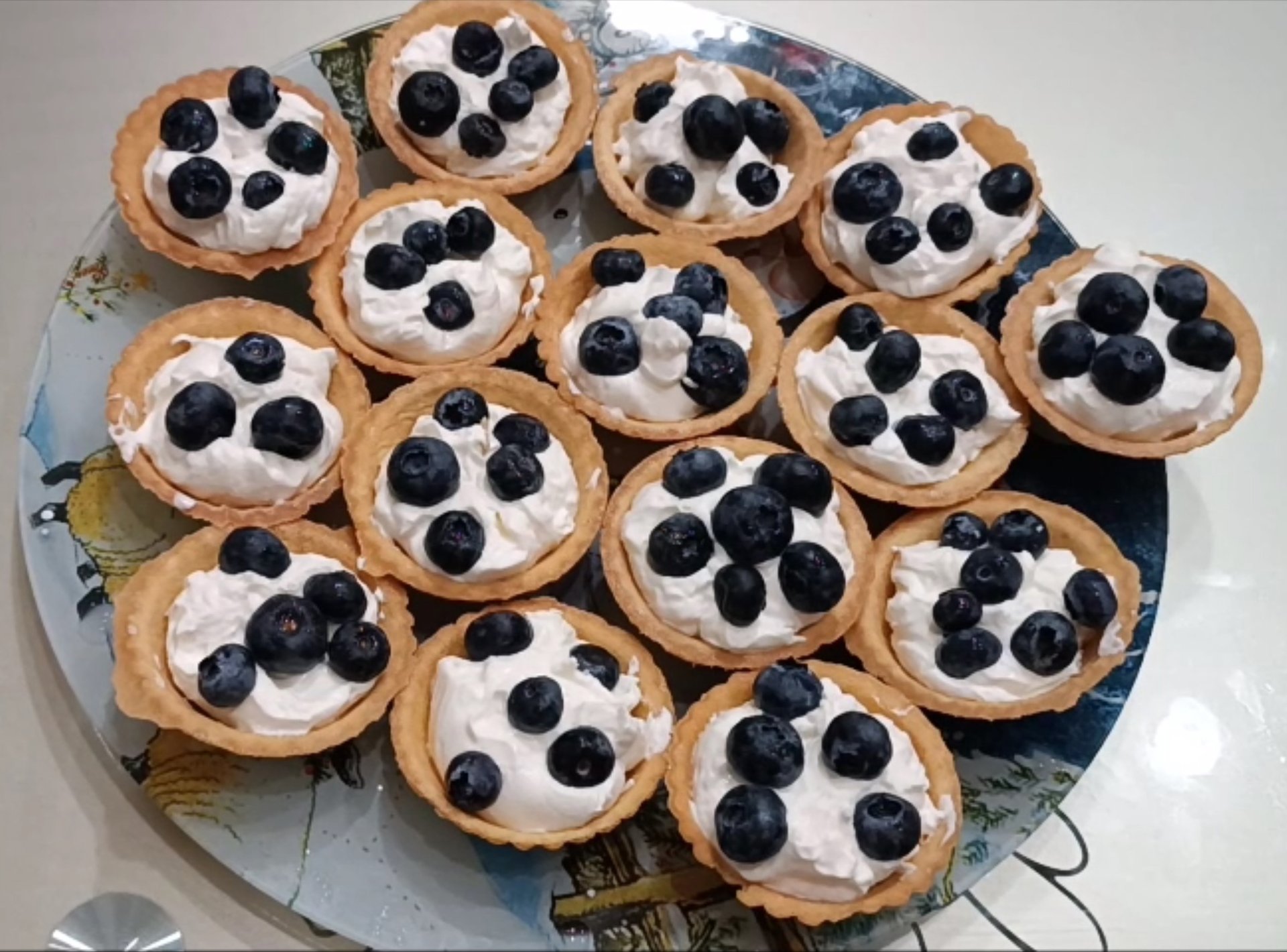 Тарталетки со сладкой начинкой