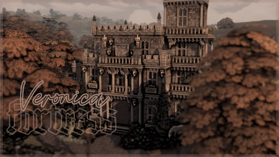 🏰Крепость Вероники ｜ Симс 4： Строительство ｜ Veronica Fortress ｜The Sims 4: Speed Build