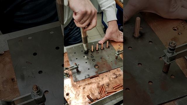 Тестовая приварка образцов для клиента