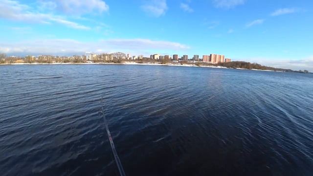 Рыбалка в Декабре на щуку на спиннингна китайский воблер и мандулу \рыбалка 2021-2022