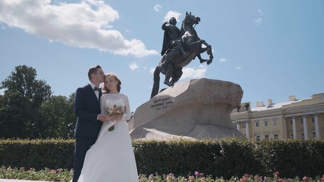 Павел и Юлиана свадебный клип. Видеограф на свадьбу СПб