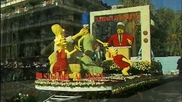 Парад Цветов -Карнавал, конкурс флористов в Италии 2009-5