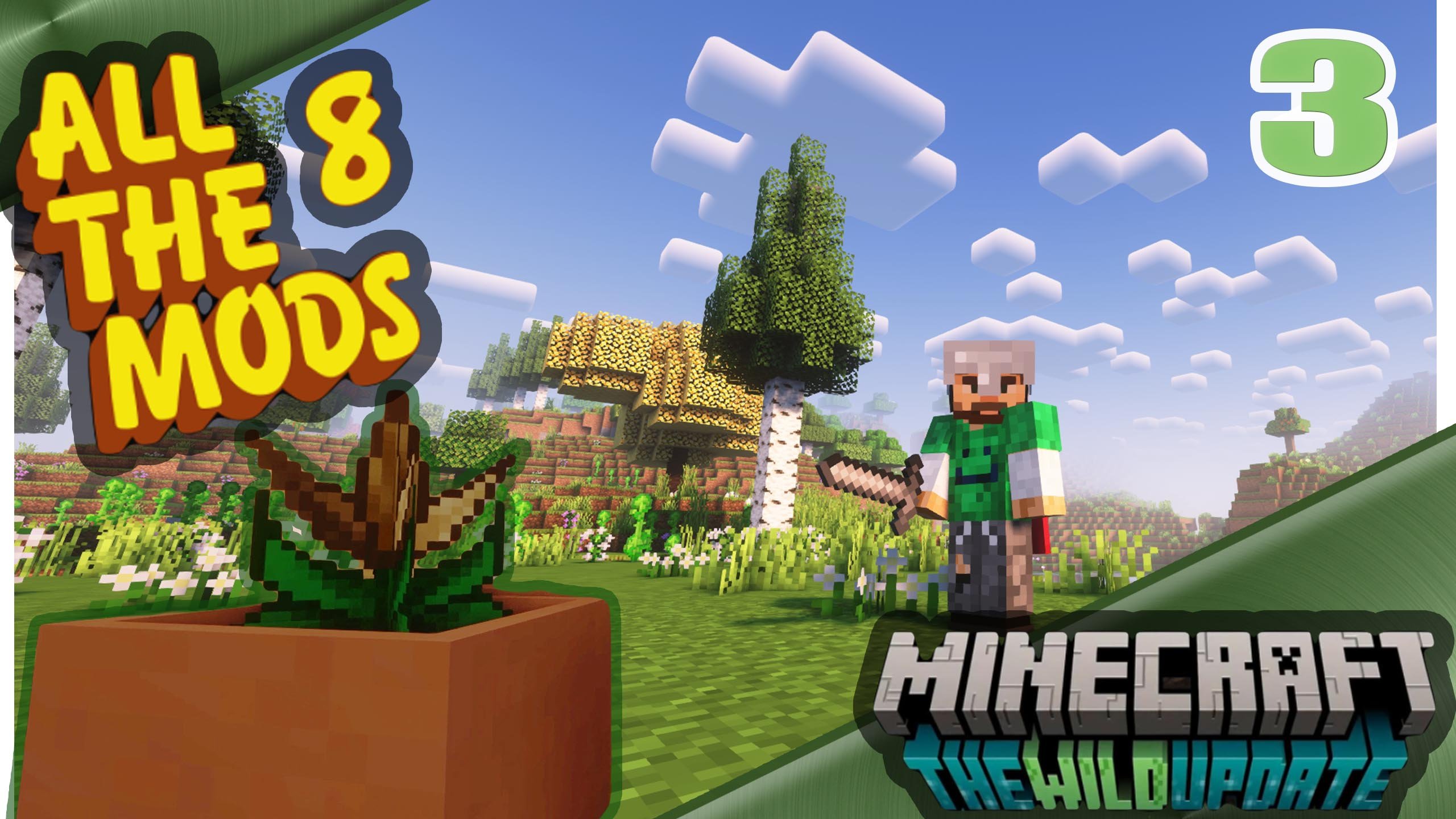 Мистические растения Ферма дерева Create ATM8 moded minecraft 1.19.2 #atm8 #allthemods8