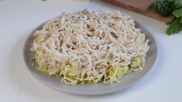 Салат Нежность Весны #ПраздничныйСалат #НежностьВесны #НовогоднийСтол #Вкусно #РецептСалата