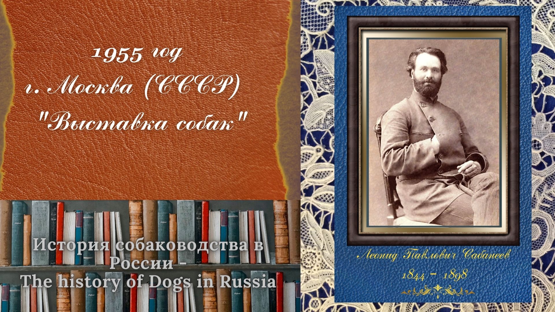 1955г. Выставка собак. г. Москва, СССР