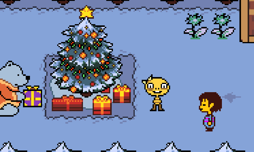 #2 ГОРОД СНЕЖНЕГРАД (Undertale)