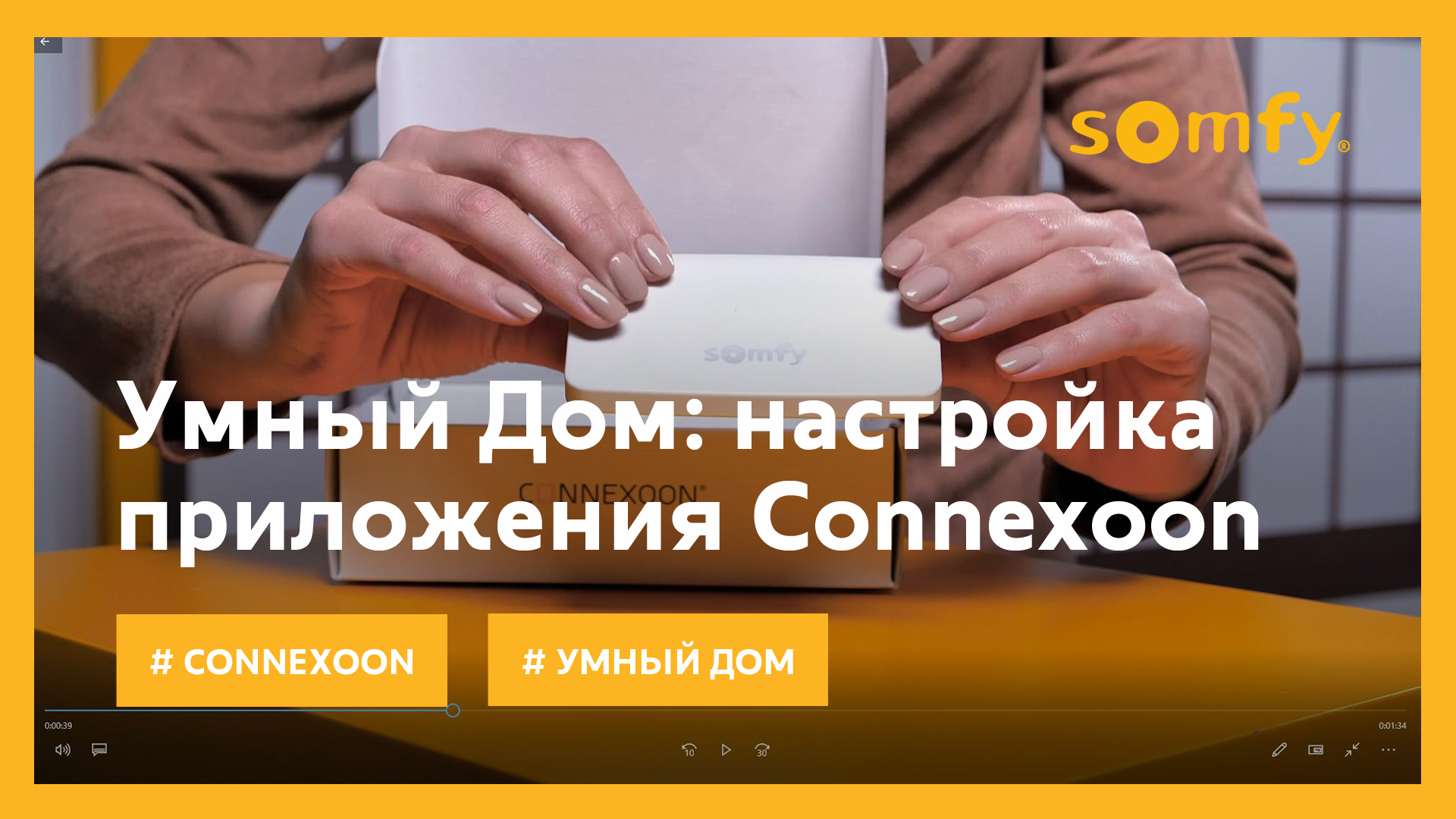 Умный дом от Somfy - Connexoon Window RTS (12+)