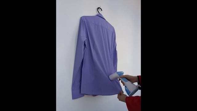 Работа DEXP HGS-1200H. Отпаривание тонкой рубахи.