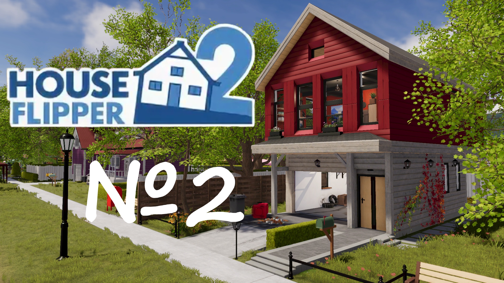 №2 House Flipper 2 Три квестовых дома
