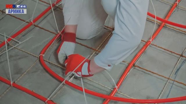 Готовим основание для заливки пола стяжкой Brozex Армика NF 45.