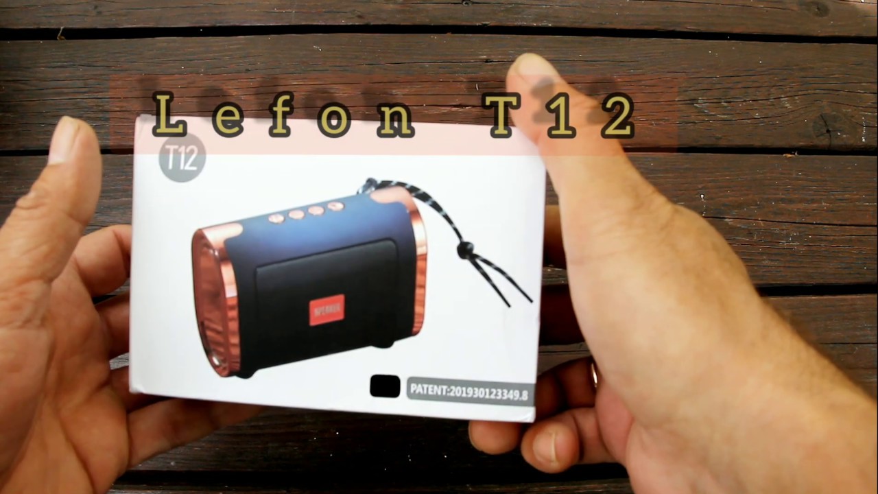 Bluetooth speaker Lefon T12
