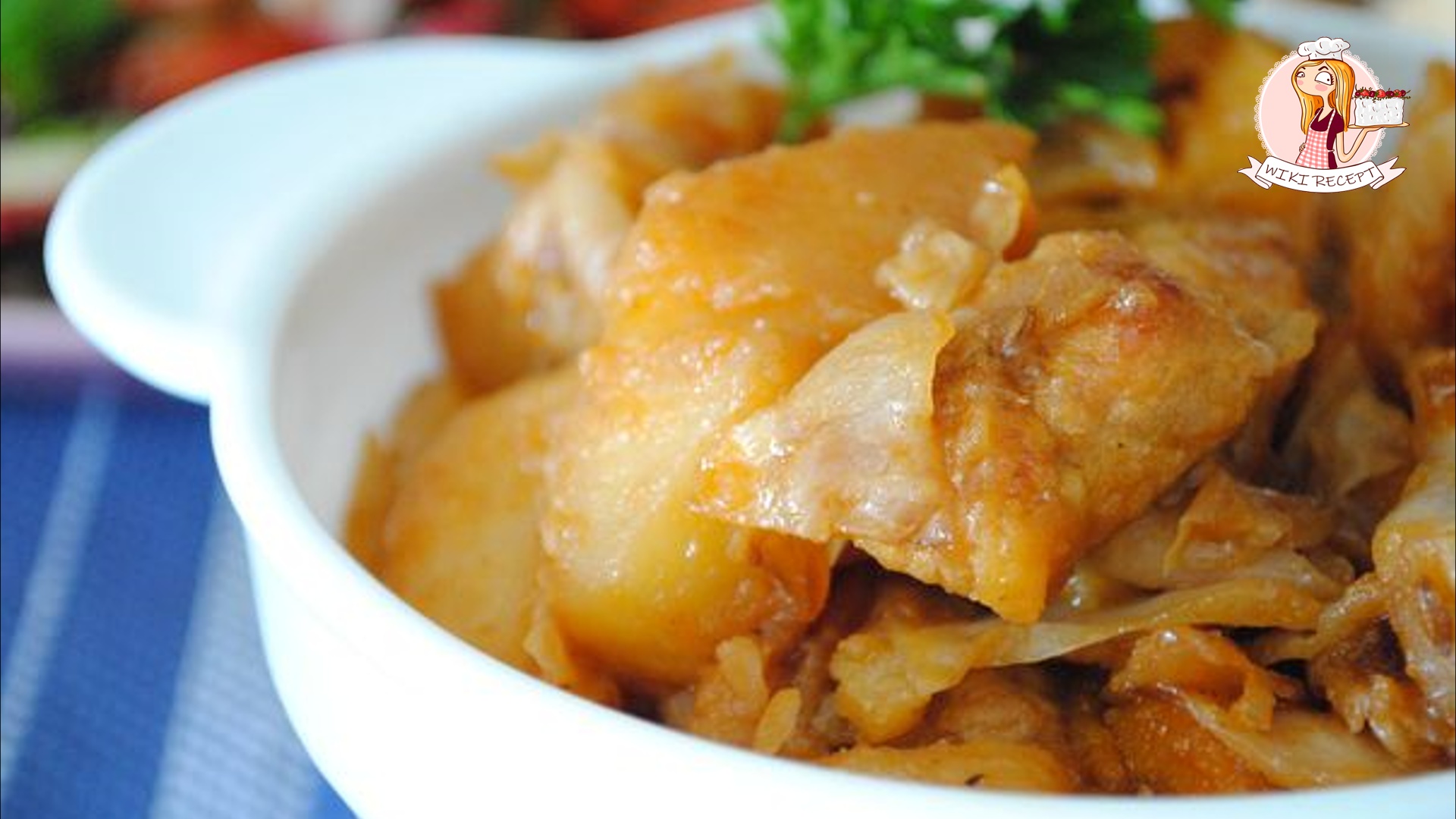 ТУШЕНАЯ КАПУСТА с КАРТОШКОЙ и МЯСОМ. Простое блюдо на каждый день