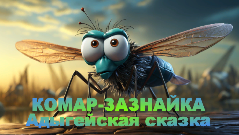 АДЫГЕЙСКАЯ СКАЗКА НА НОЧЬ ДЛЯ МАЛЫШЕЙ. Комар-зазнайка. ДОБРАЯ СКАЗКА ДЛЯ ДЕТЕЙ ПЕРЕД СНОМ