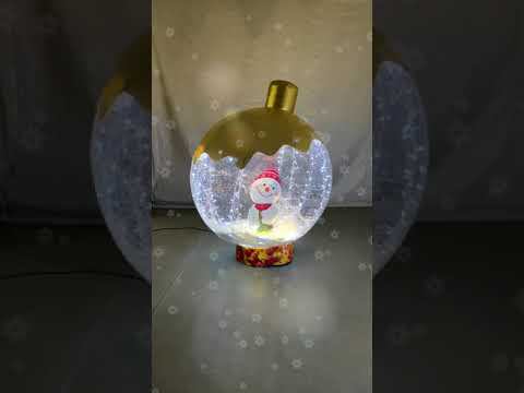 Надувной ёлочный шар #shorts #shortvideo #wow #новыйгод